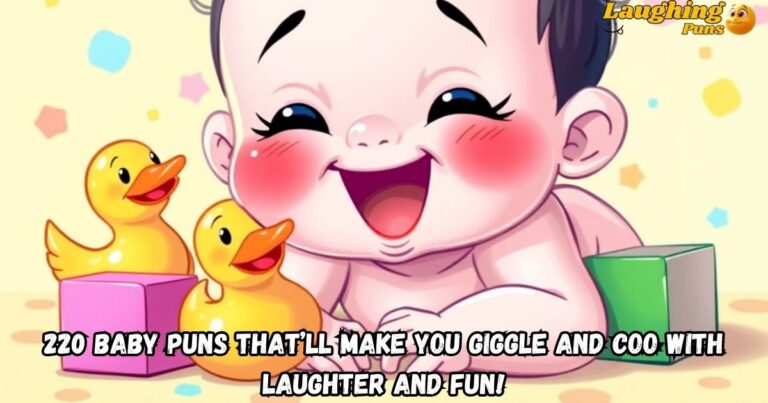 220 Baby Puns That’ll Make You Giggle and Coo with Laughter and Fun!