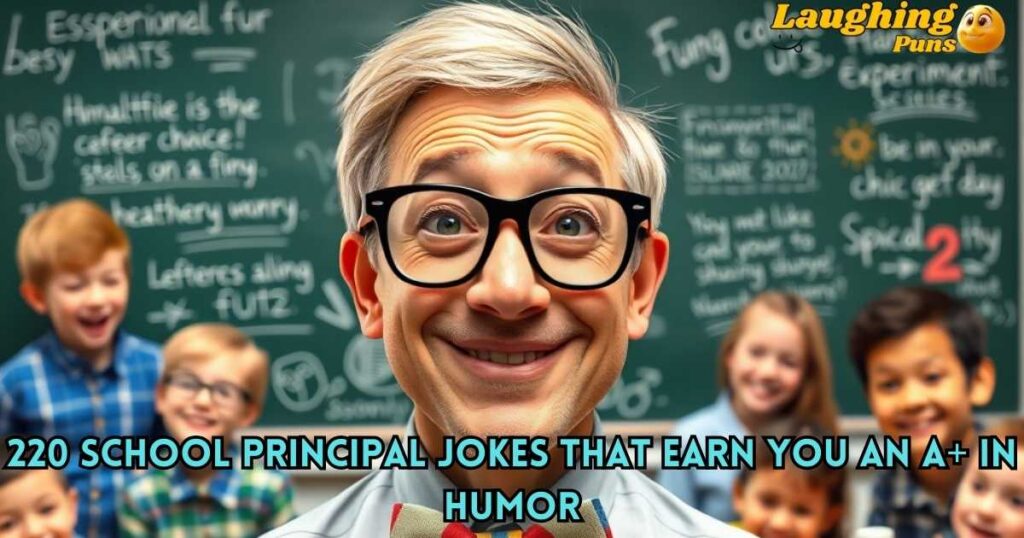 220 School Principal Jokes That Earn You an A+ in Humor