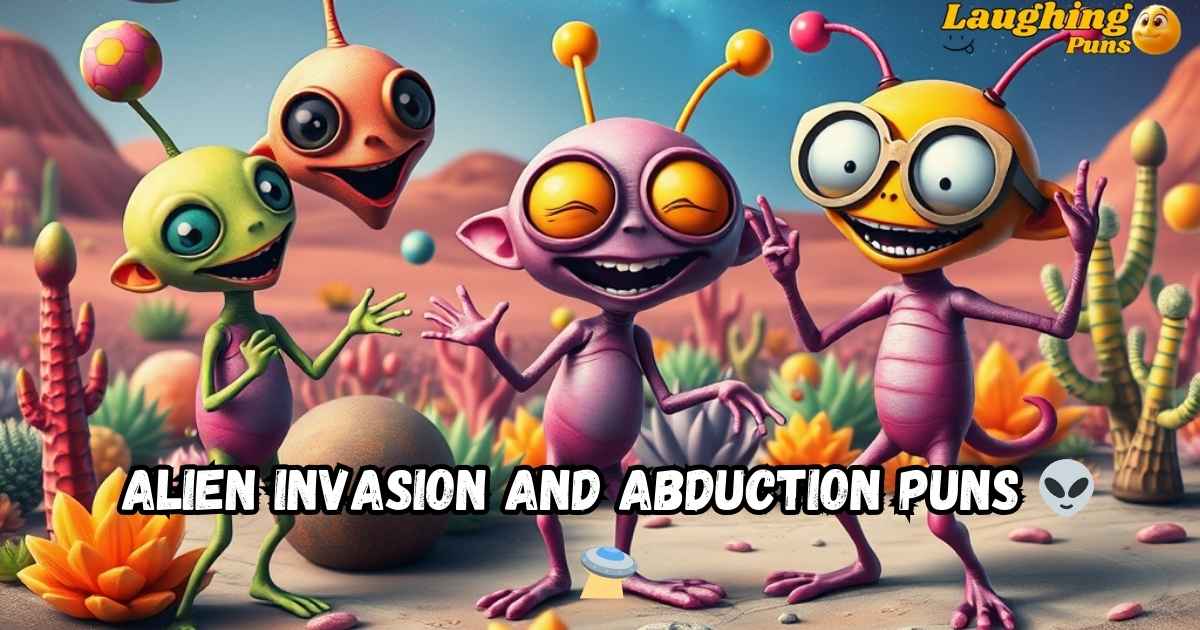 220 Alien Puns That Are Out of This World Funny 👽