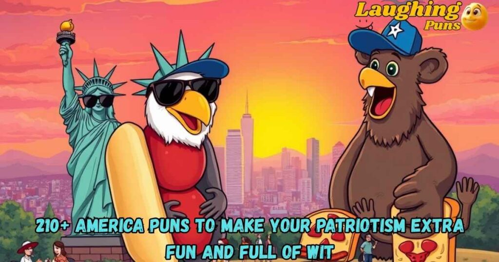 210+ America Puns To Make Your Patriotism Extra Fun And Full Of Wit