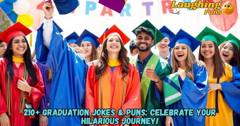 210+ Graduation Jokes & Puns: Celebrate Your Hilarious Journey!