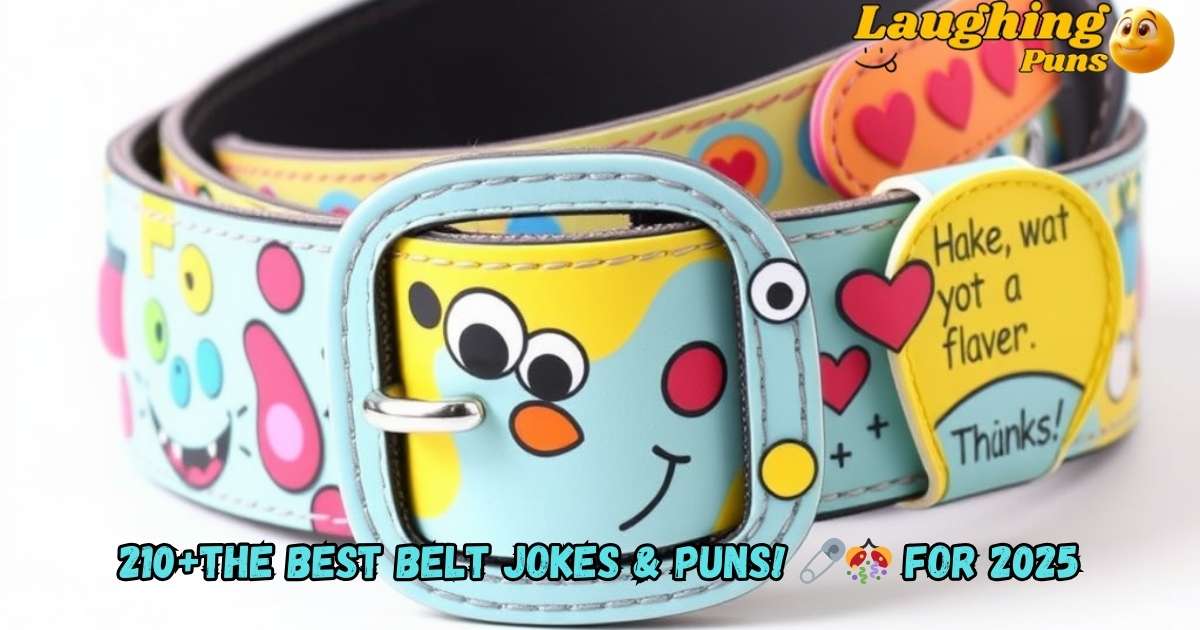 210+The Best Belt Jokes & Puns! 🧷🎊 For 2025