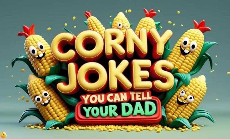 170 Corny Jokes That Are Too Cheesy to Resist 🌽(in 2025)