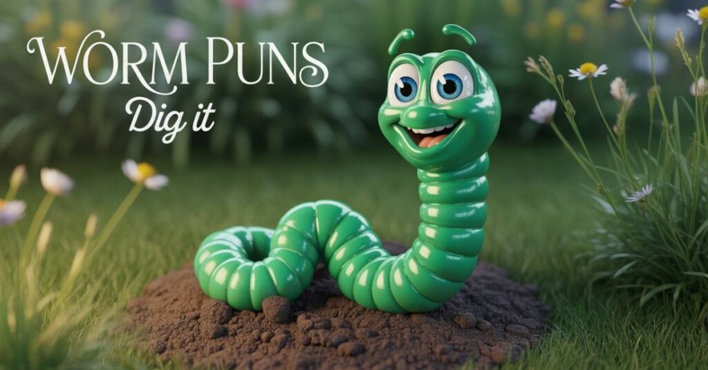 Wiggling with Laughter Our Best 127+ Worm Puns
